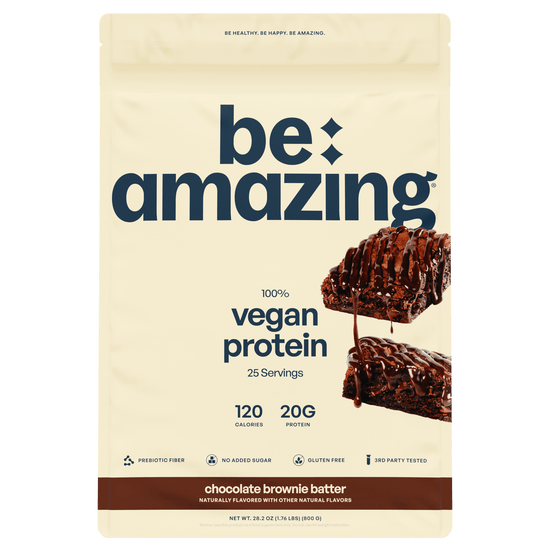 Be Amazing Premium vegan protein Powder Supplement l plant based ...