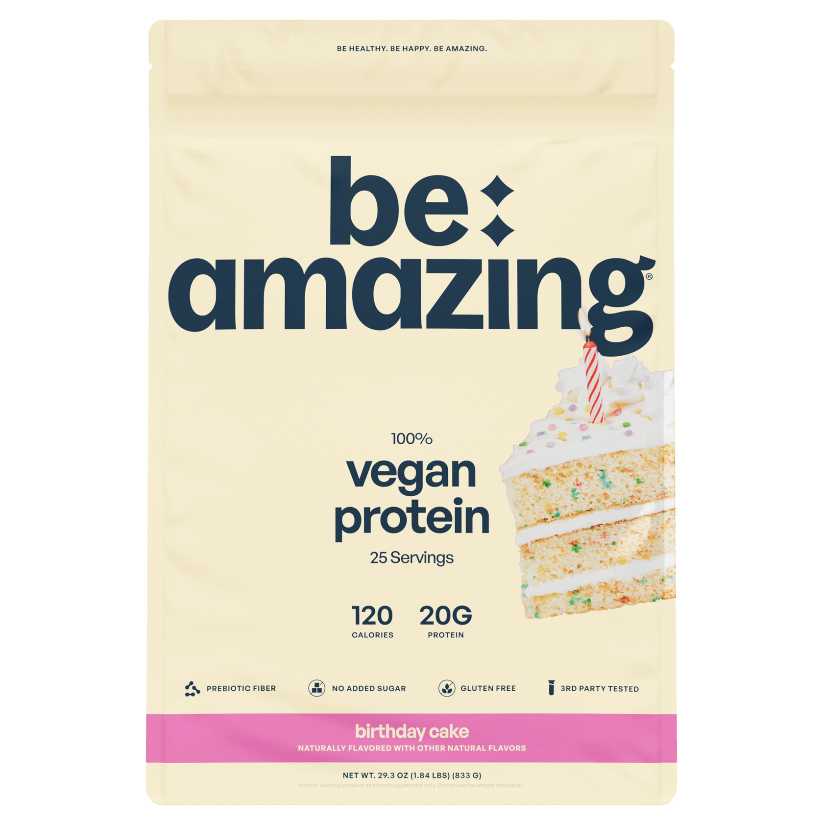 Be Amazing Premium vegan protein Powder Supplement l plant based ...