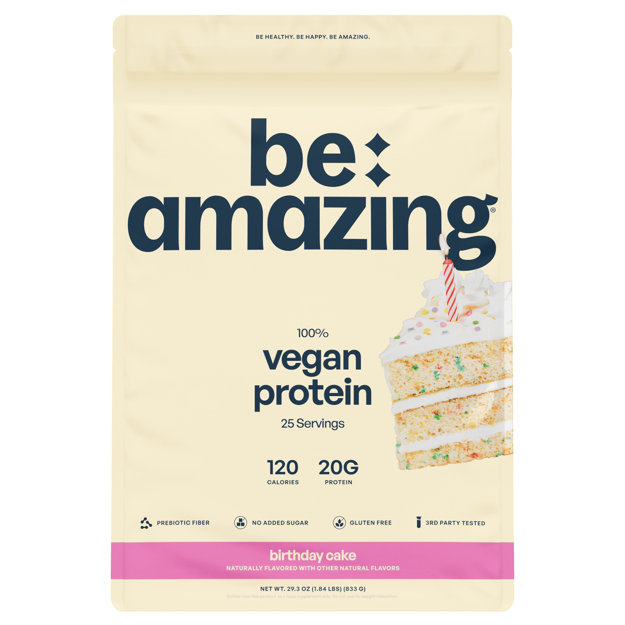 Be Amazing Premium vegan protein Powder Supplement l plant based ...