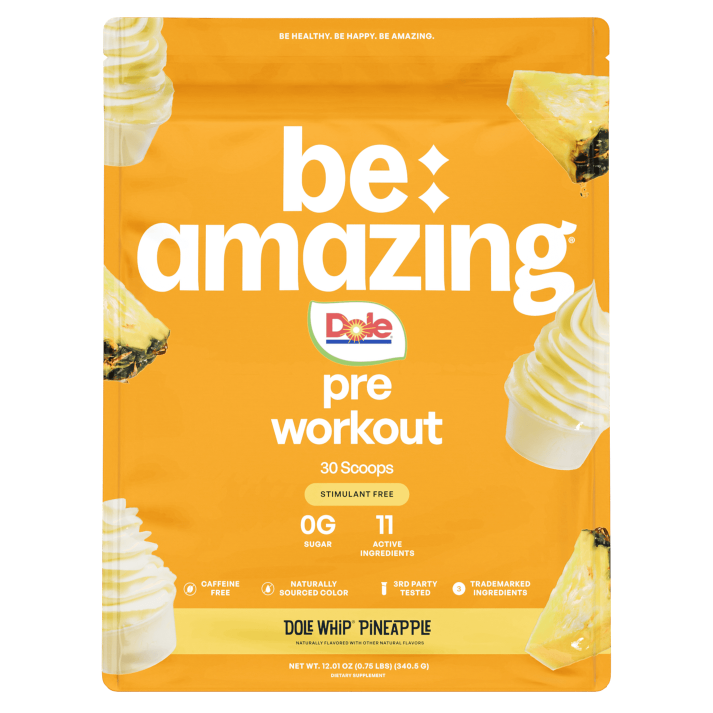 BEAM: Be Amazing Premium pre workout powder supplement improve workout