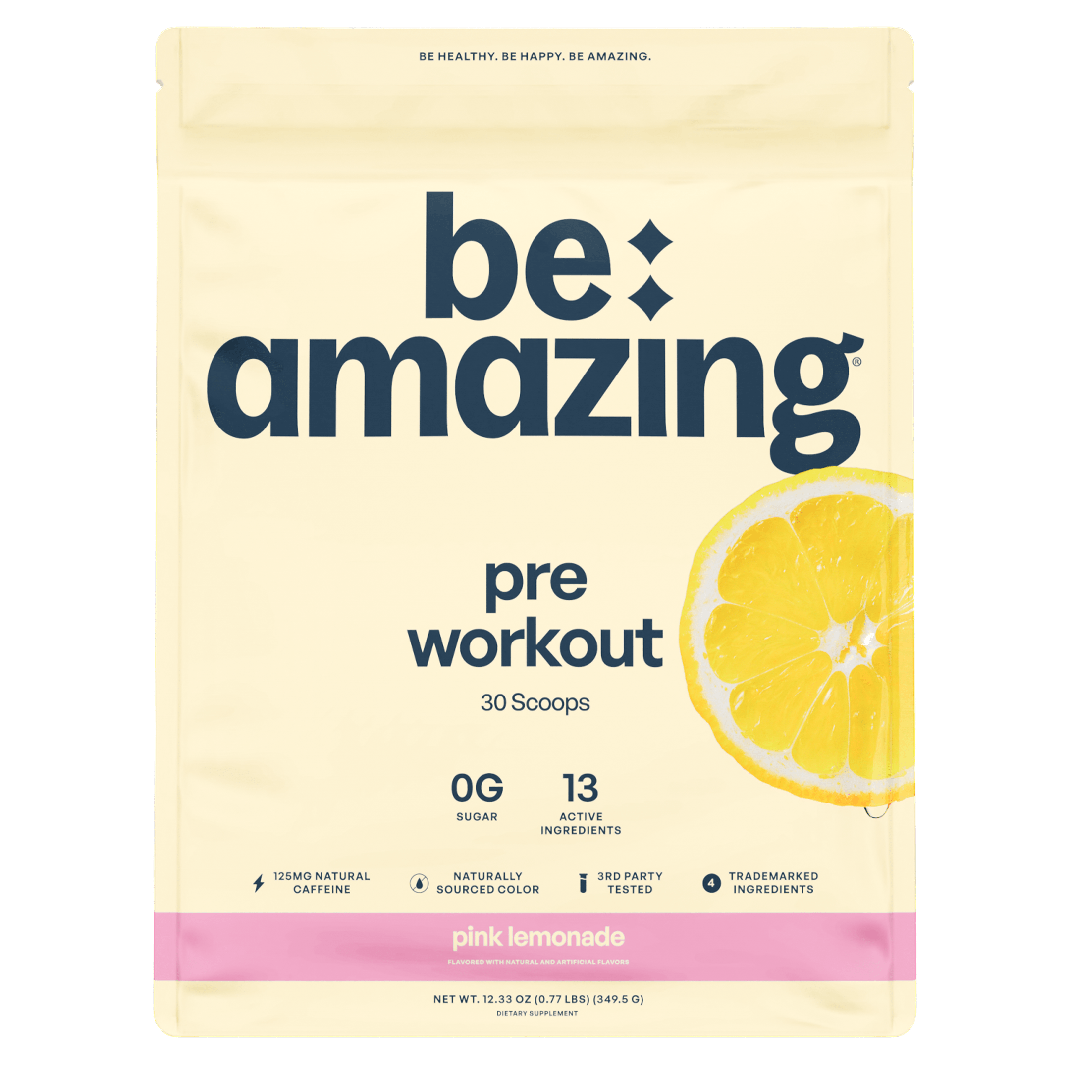 BEAM: Be Amazing Premium pre workout powder supplement improve workout