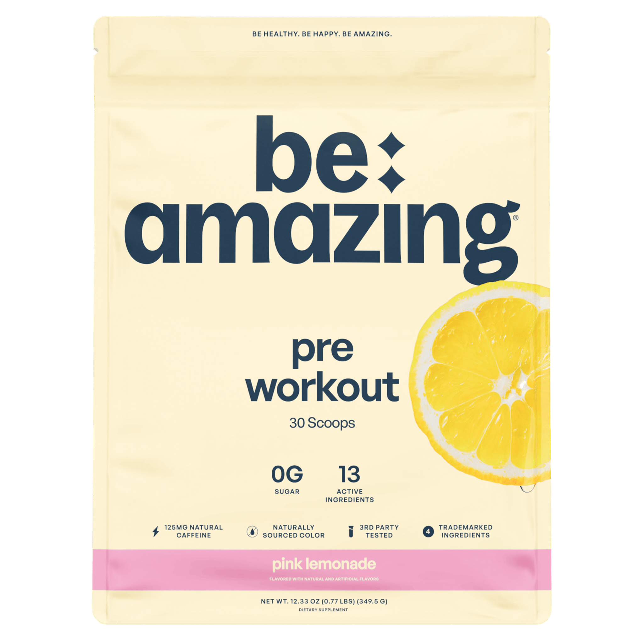BEAM: Be Amazing Premium pre workout powder supplement improve workout