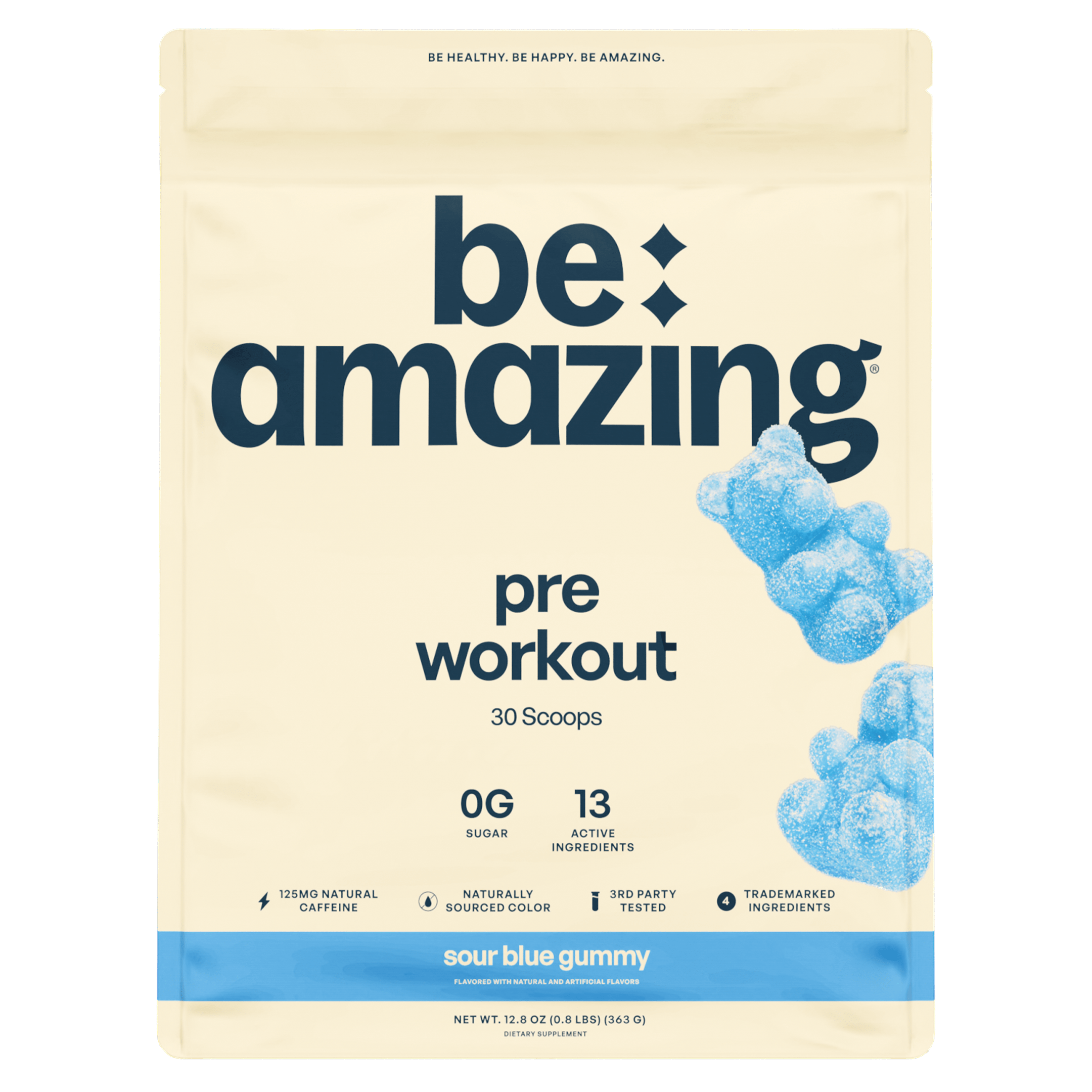 BEAM: Be Amazing Premium pre workout powder supplement improve workout