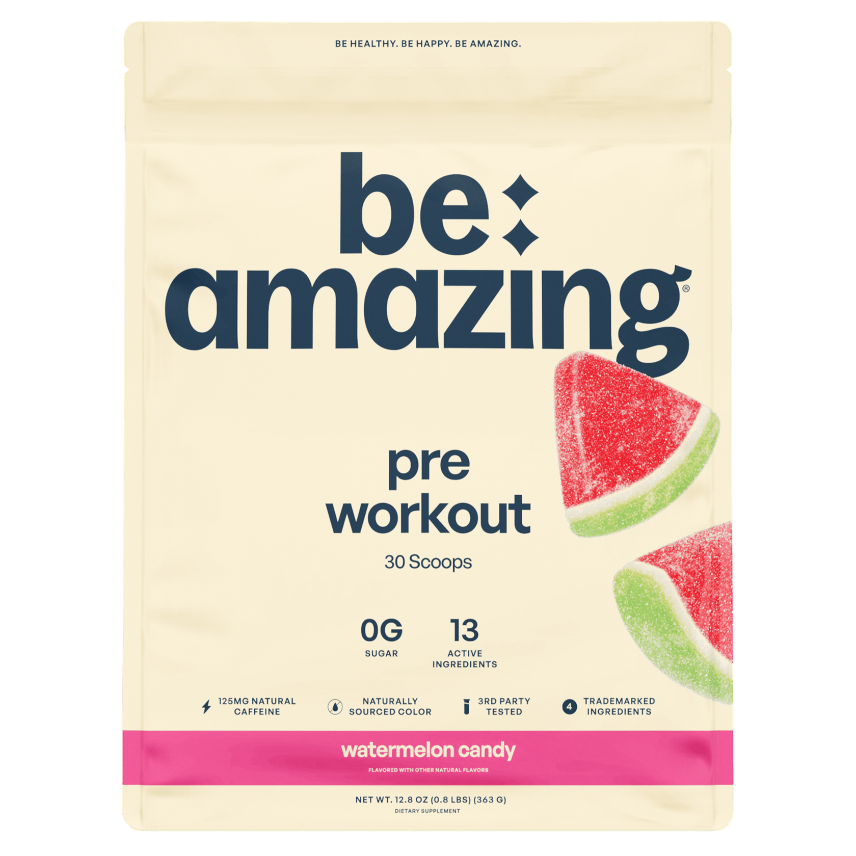 BEAM: Be Amazing Premium pre workout powder supplement improve workout