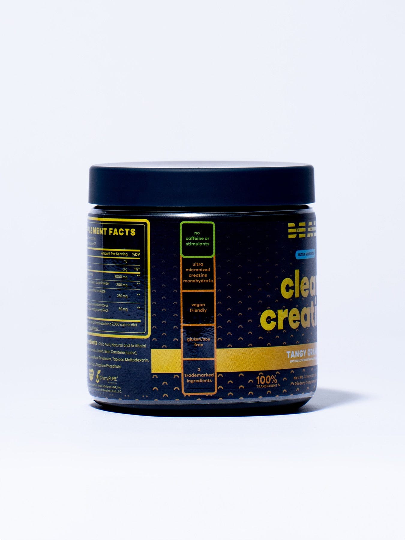 Be Amazing clean creatine supplement for muscle building and strength