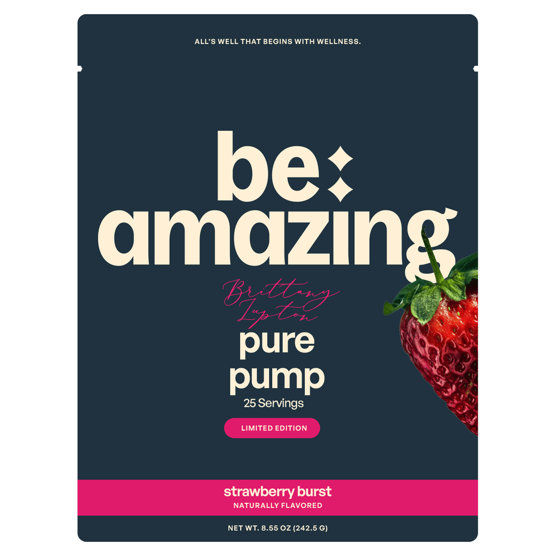 Be Amazing pure pump pre workout powder supplement for blood flow