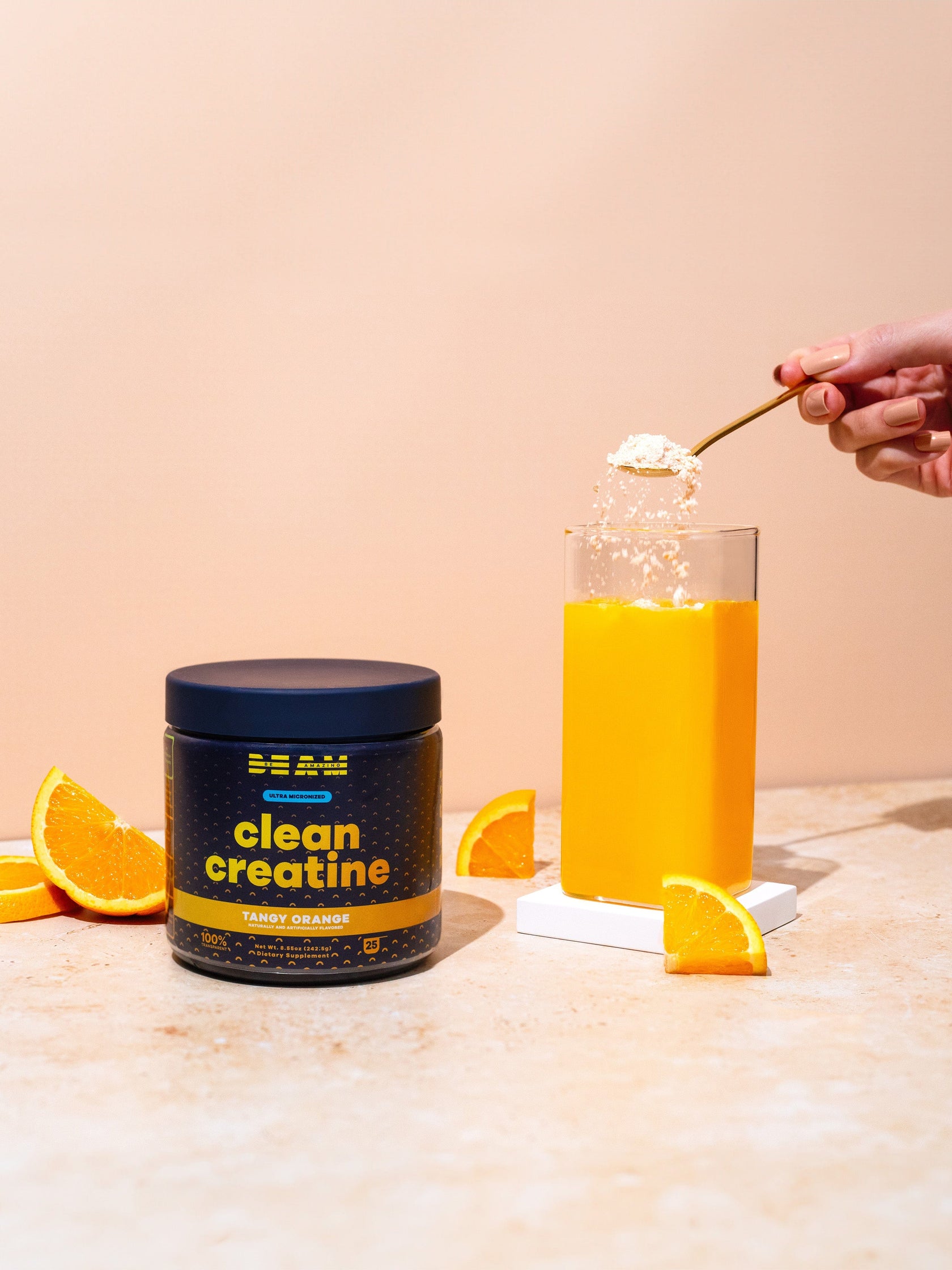 Be Amazing clean creatine supplement for muscle building and strength