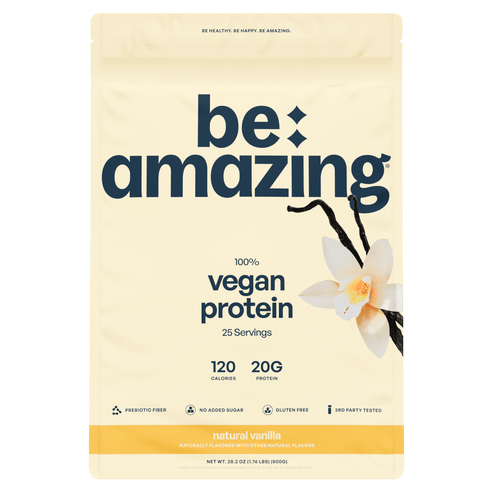 Be Amazing Premium vegan protein Powder Supplement l plant based ...