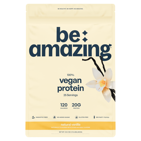 Be Amazing Premium vegan protein Powder Supplement l plant based ...