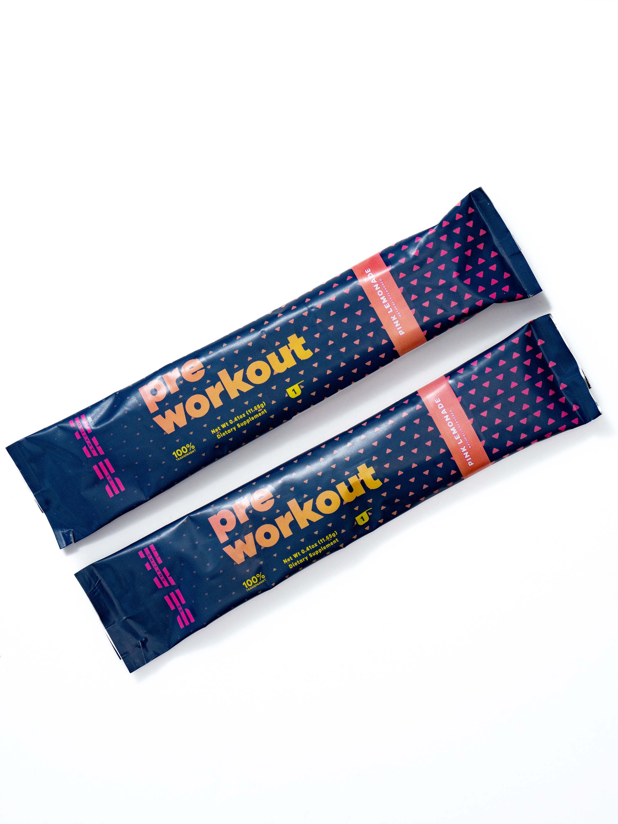 Be Amazing pre workout powder supplement trial sample pack